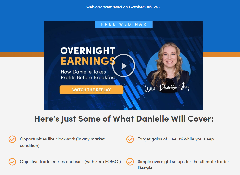 Thank you! Here is your webinar replay... - Five Star Trader