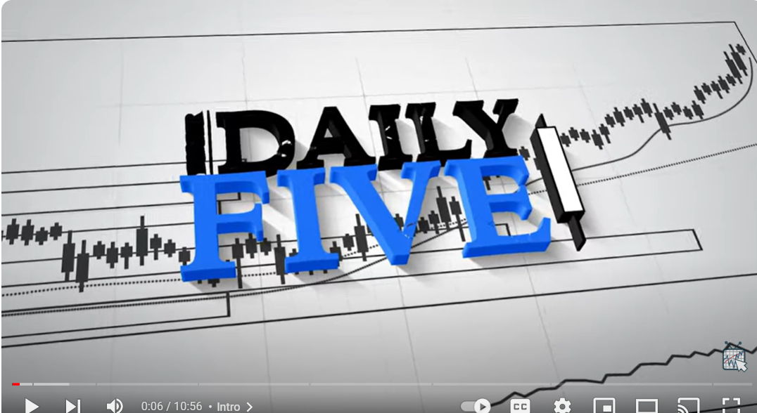 Top 5 Charts to Watch This Week... - Five Star Trader